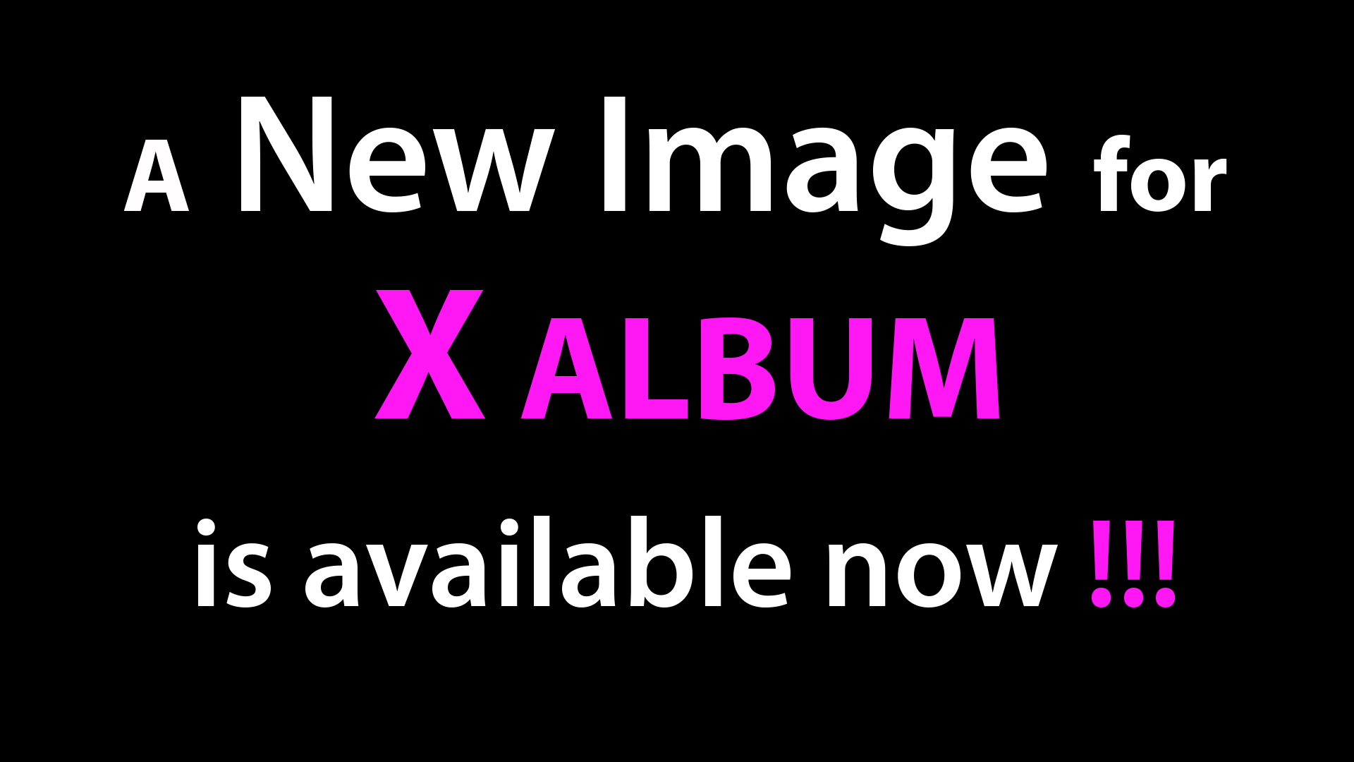 X ALBUM (ALL)